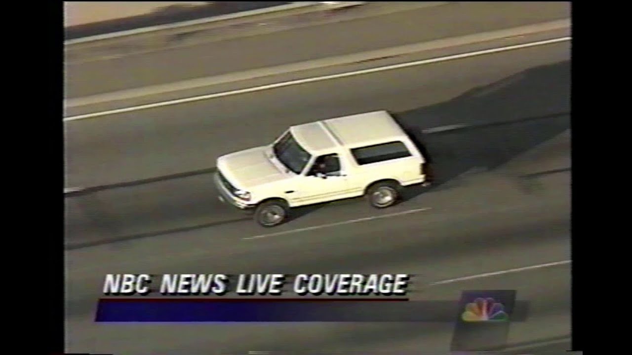 OJ Simpson 1994 Media Coverage Compilation Part 5 - THE CHASE ...