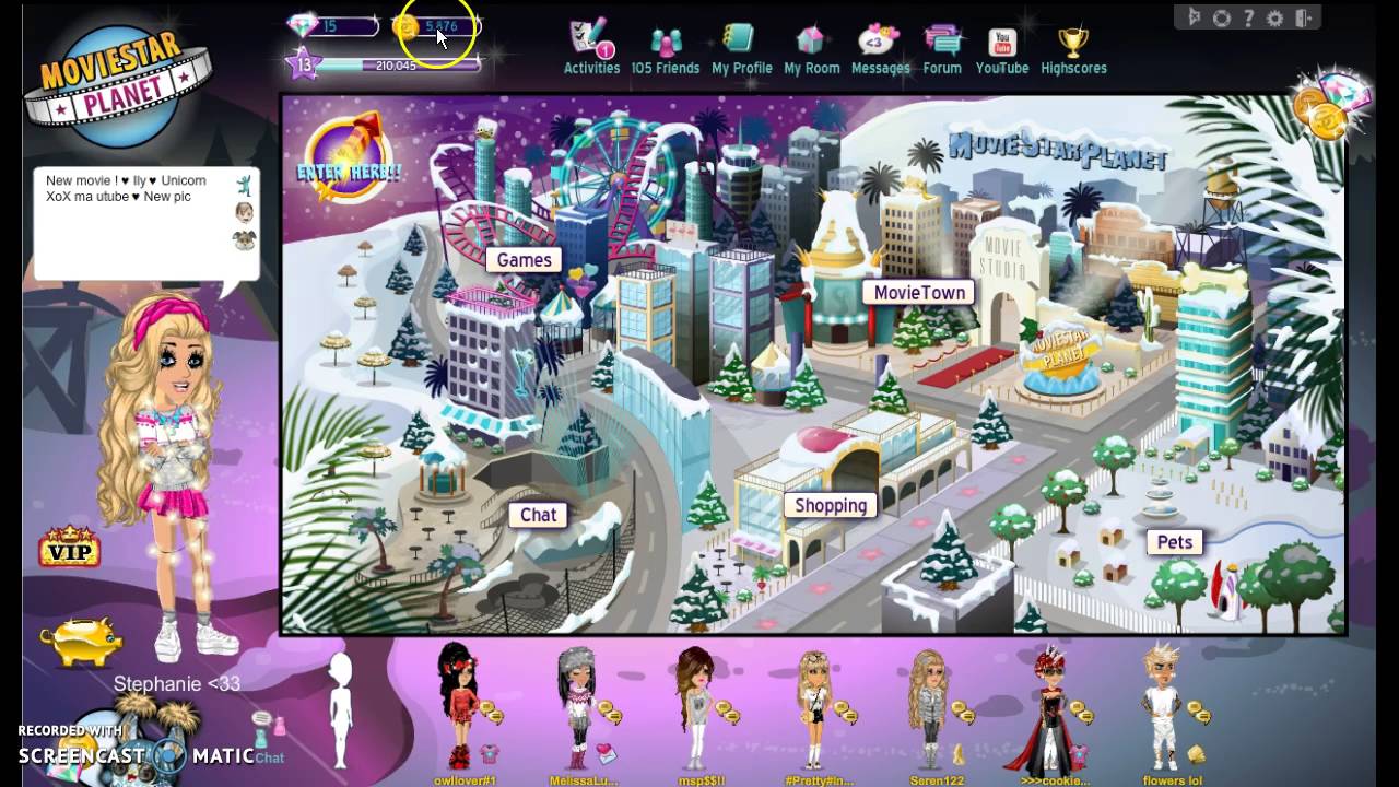 Got Vip on Msp Thanks Michelle ♥ Unicorn XoX ♥ - YouTube