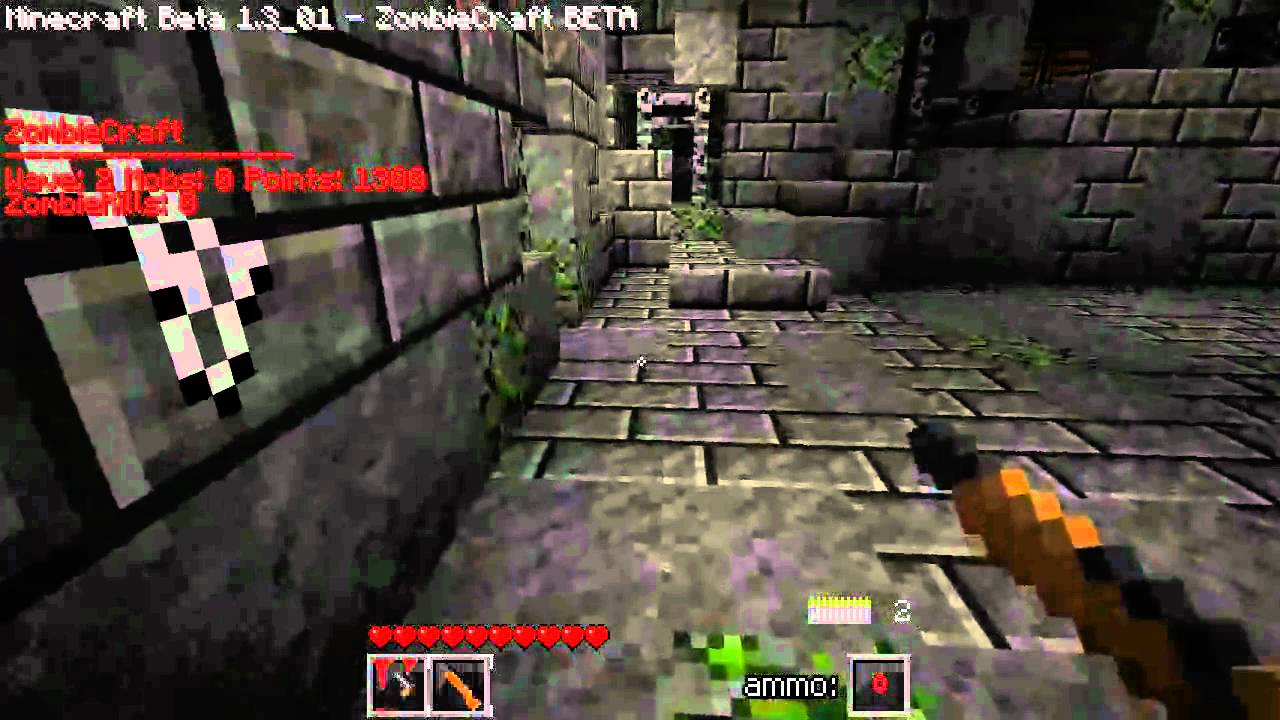 Zombiecraft, a minecraft zombie mod! - YouTube