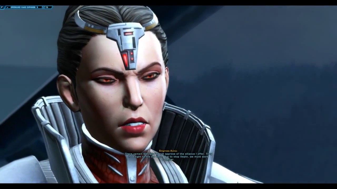SWTOR KOTET: Chapter 2: Run for the Shadows Jedi Sentinel - YouTube