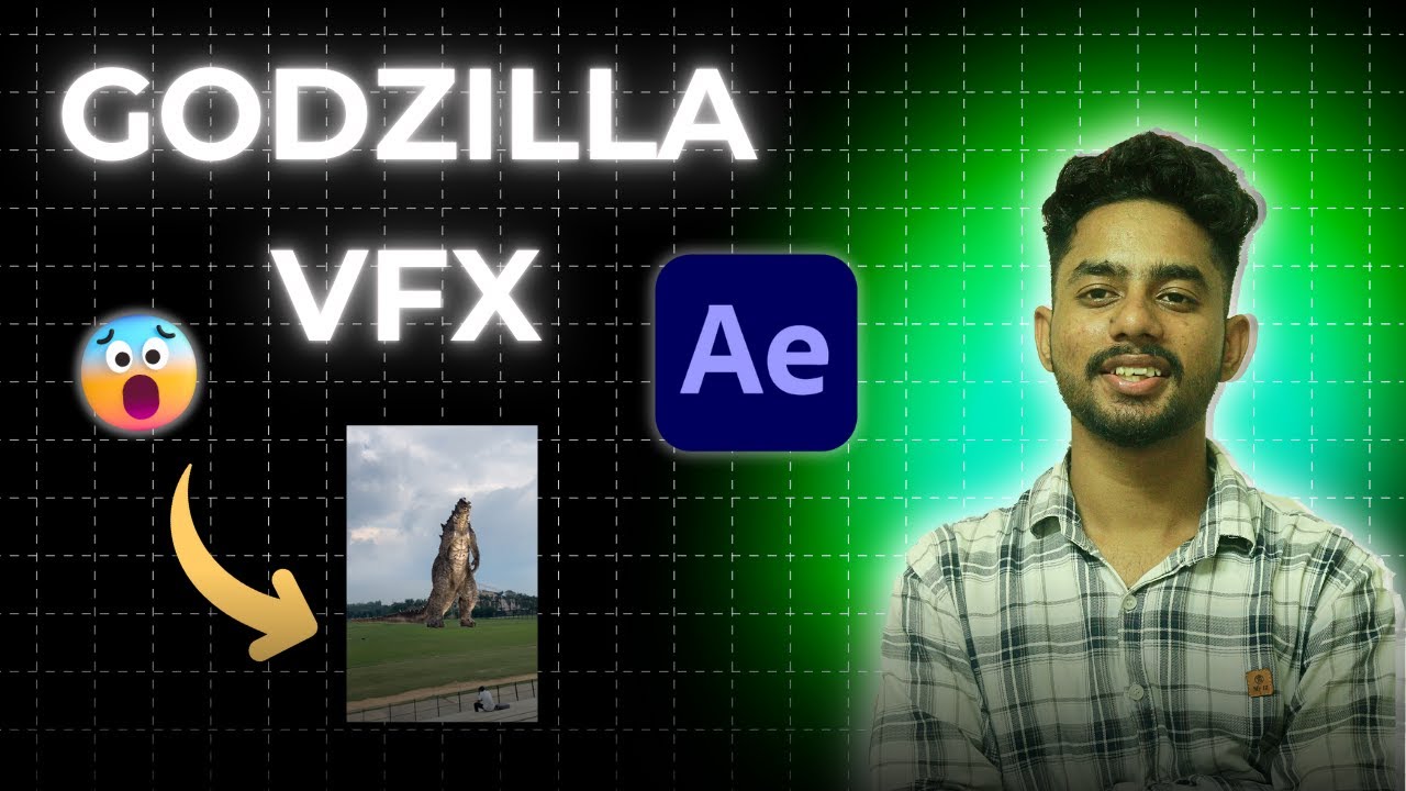 Godzilla VFX Breakdown Tutorial | After Effect | Visual Effects of Godzilla @MDtalenthub - YouTube