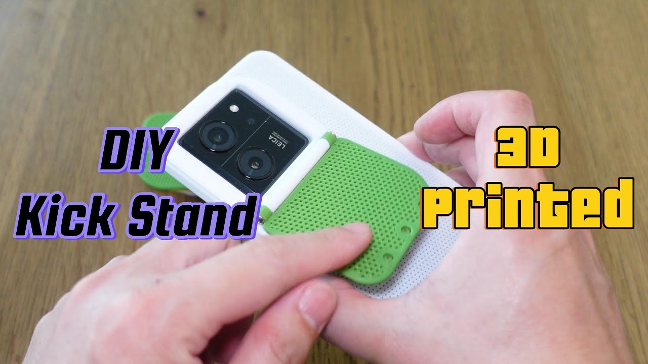 Can't Find The Perfect Kick Stand? Make Your Own - YouTube