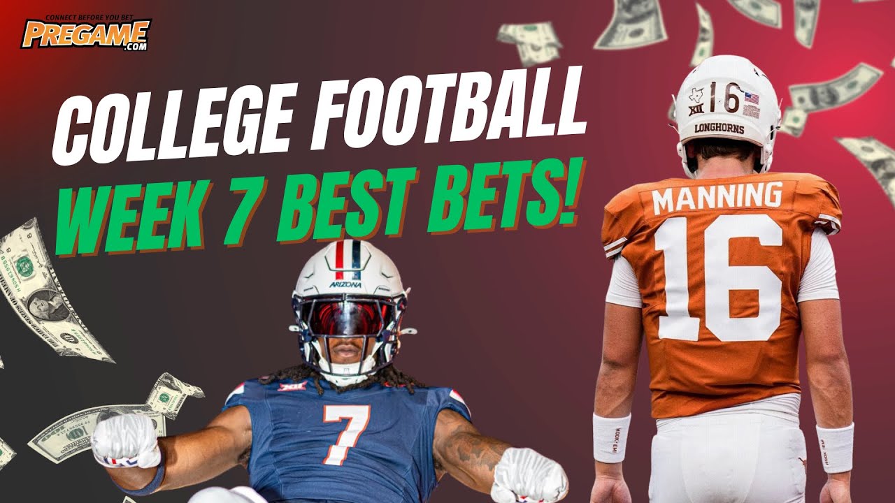 College Football Week 7 Best Bets on RJ Bell’s Dream Preview! # ...