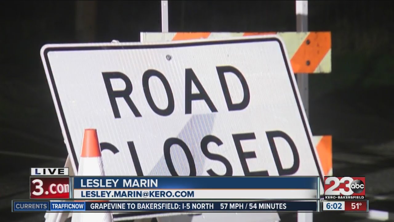 highway-178-closed-due-to-rockslide-youtube