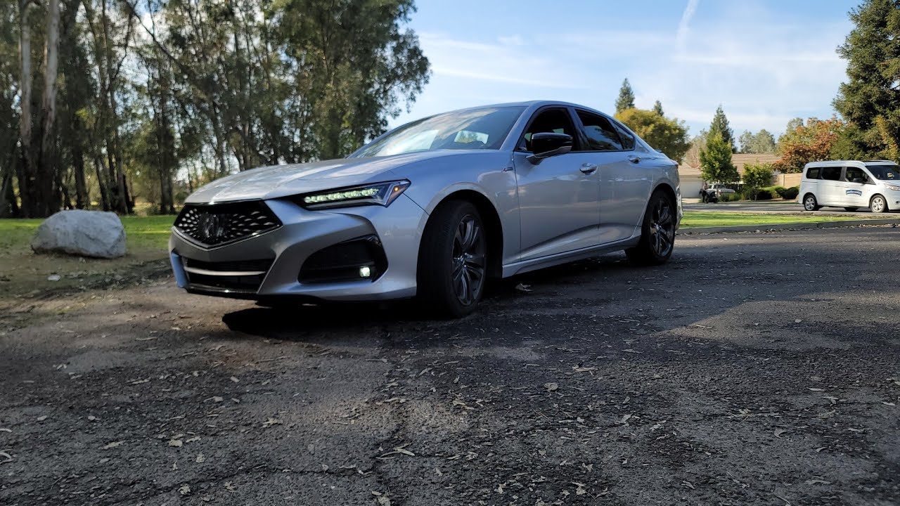 2021 Acura Tlx Aspec POV Drive - YouTube