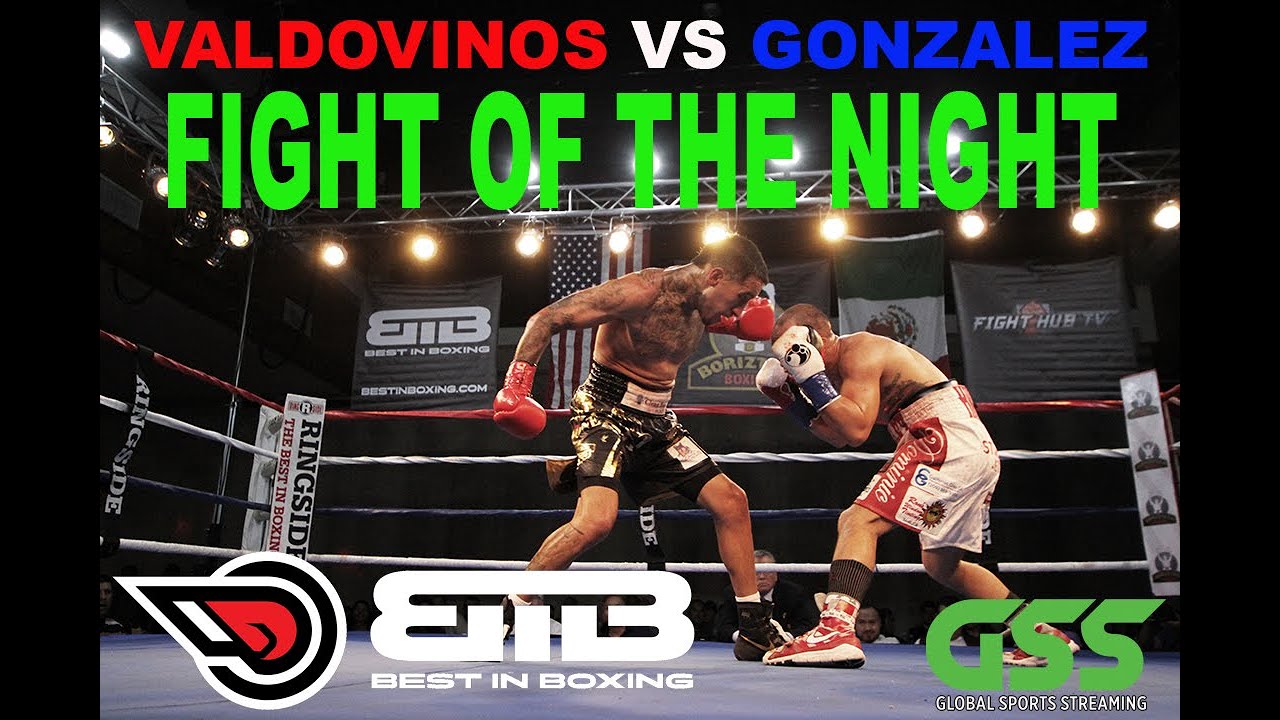 Best in Boxing: Ricardo Valdovinos vs Giovannie Gonzalez Fight - YouTube