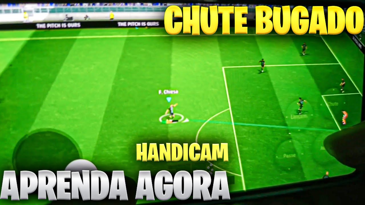 [HANDICAM] COMO FAZER CHUTE BUGADO CURVA DESCENDENTE no EFOOTBALL 2024 MOBILE - YouTube