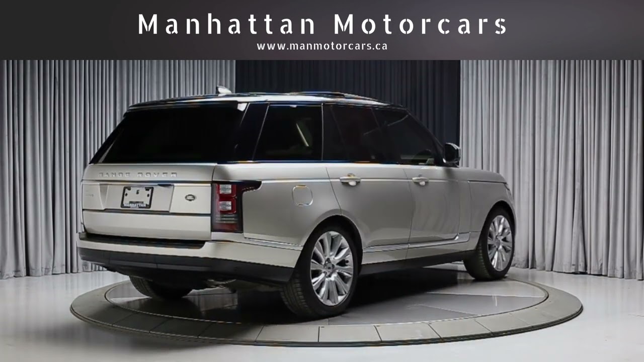2017 LAND ROVER RANGE ROVER SC FULL SIZE 510HP - YouTube
