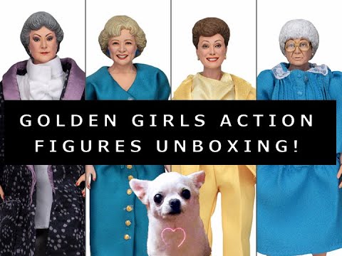 GOLDEN GIRLS ACTION FIGURES UNBOXING! - YouTube