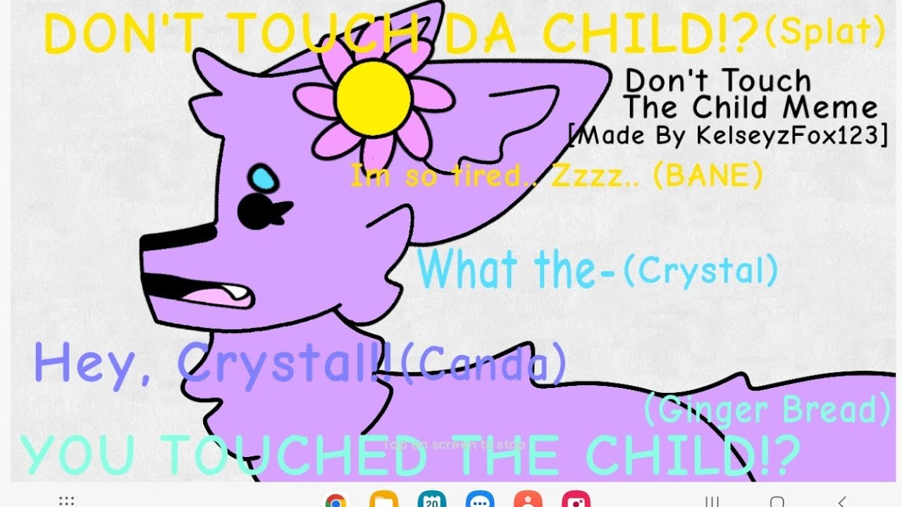 Don't Touch The Child Meme (Old Meme) - YouTube