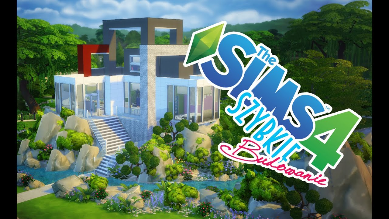 The Sims 4: Speed Build - Modern Stone - YouTube