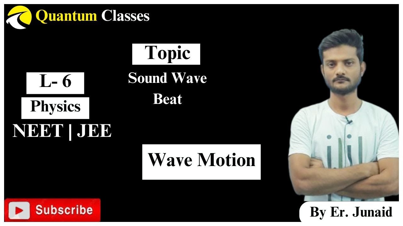 Sound Wave, Beat [ Wave Motion L-6 ] By Er Junaid #sound #wave #beat ...
