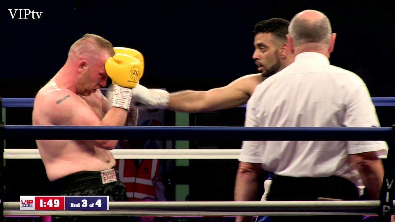 Asad Riaz v Richard Harrison 3.8.2019 at Oldham sports Centre - YouTube