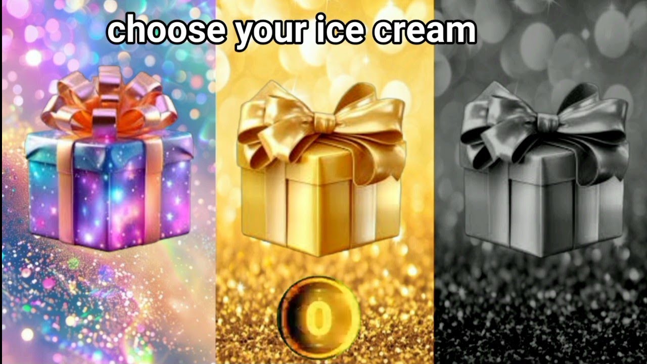 Choose your gift ||3 gift box challenge|| 3 gift box || rainbow, golden ...