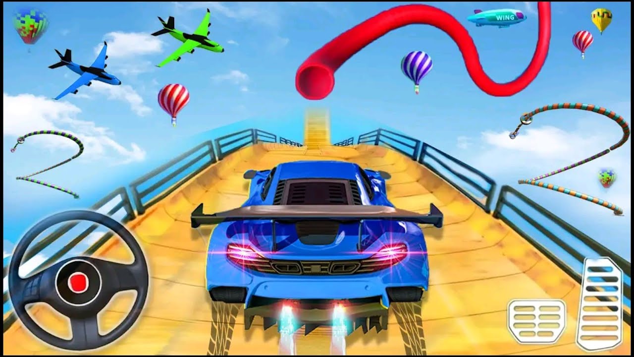 Car Games 3D Stunt Racing Game || Mega Ramp Car Jumping - car stunt ...
