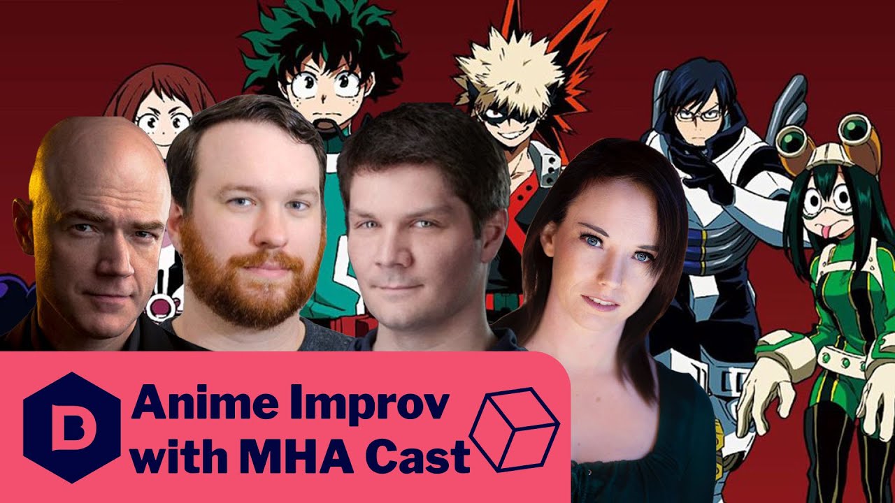 MY HERO ACADEMIA STARS invent anime shows at MCM Comic Con! - YouTube