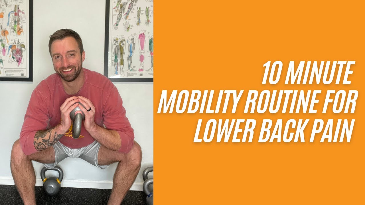 10 Minute Guided Mobility Routine For Lower Back Pain - YouTube