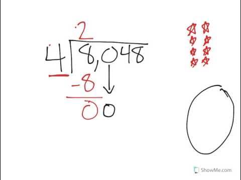 [4.NBT.6-1.4] Four digit division - Common Core Standard - YouTube