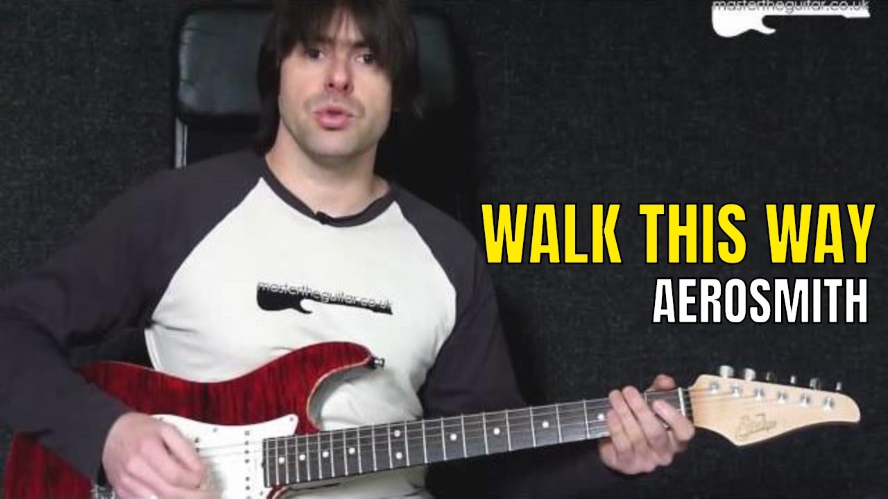 Walk This Way by Aerosmith - Riff Guitar Lesson w/TAB - MasterThatRiff ...