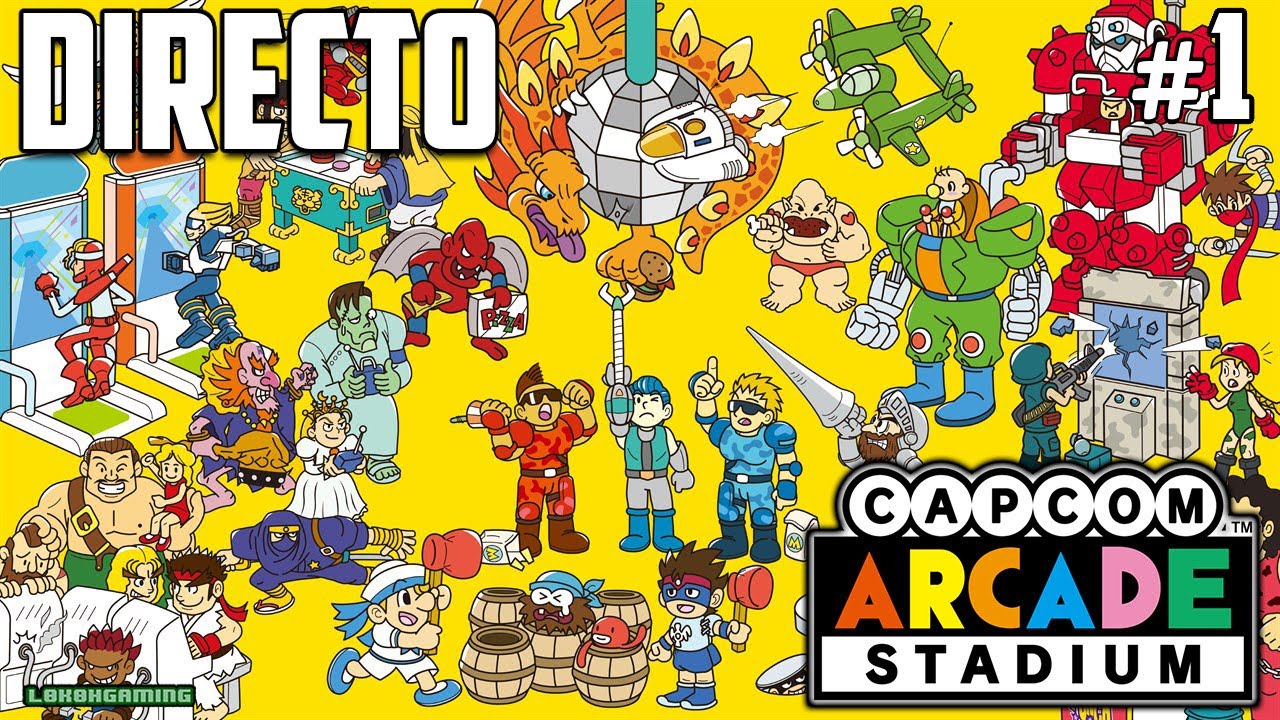 Capcom Arcade Stadium - Directo #1 Español - Impresiones - Nostalgia ...