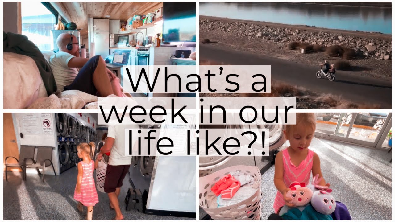 A Week in Bus Life! 🚌 Laundry, Epic Dance moves, Intense Rock Paper ...