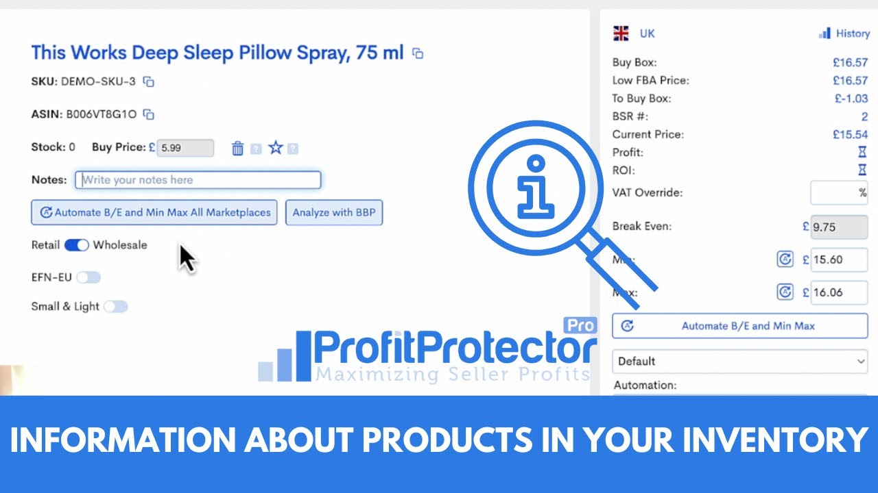 All Of The Vital Information You Can See About Your Stock Within Your ...