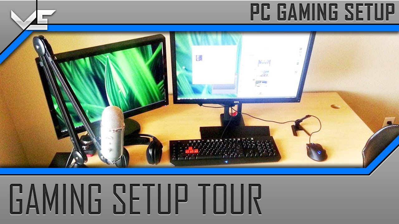 VitalSyntax's PC Gaming Setup 2013 - YouTube