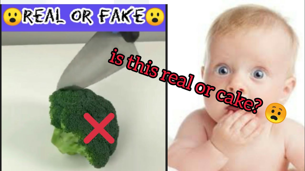 cake or fake challenge 😮 ️ |series 1 |real vs fake challenge |fake vs ...