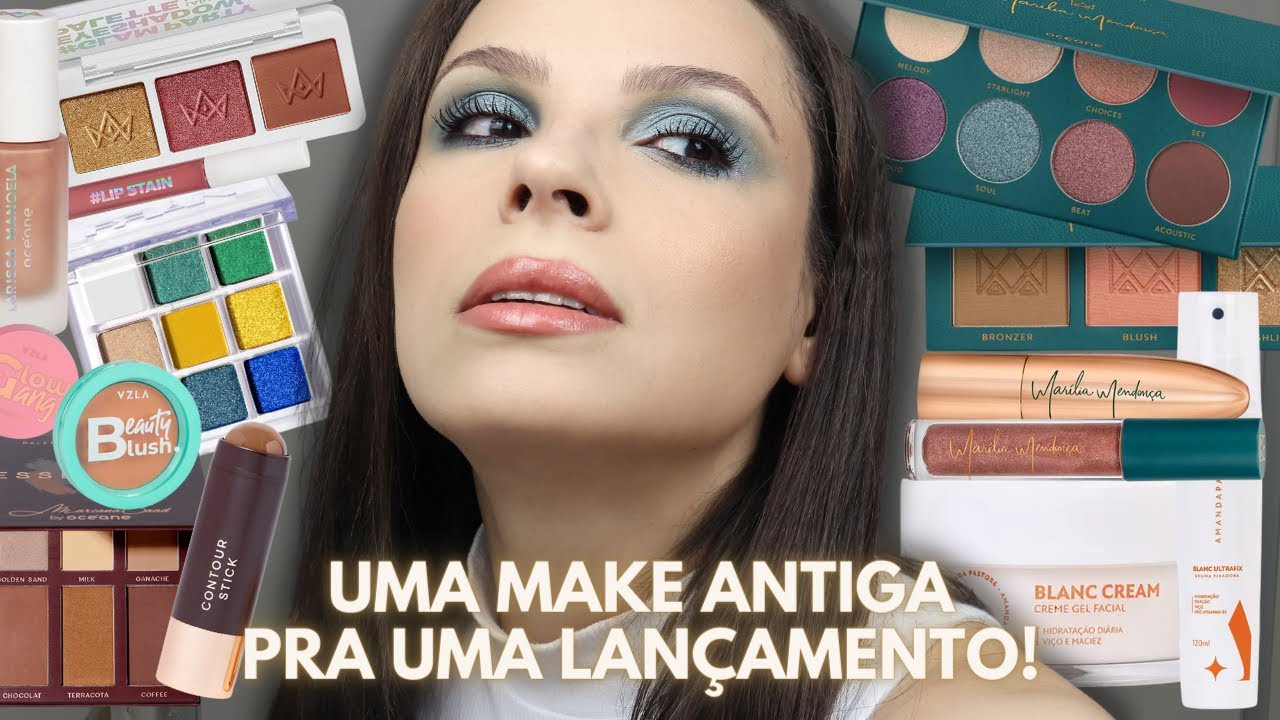 UMA MAKE ANTIGA PRA USAR NO LUGAR DE UMA MAKE LANÇAMENTO! #4 - YouTube