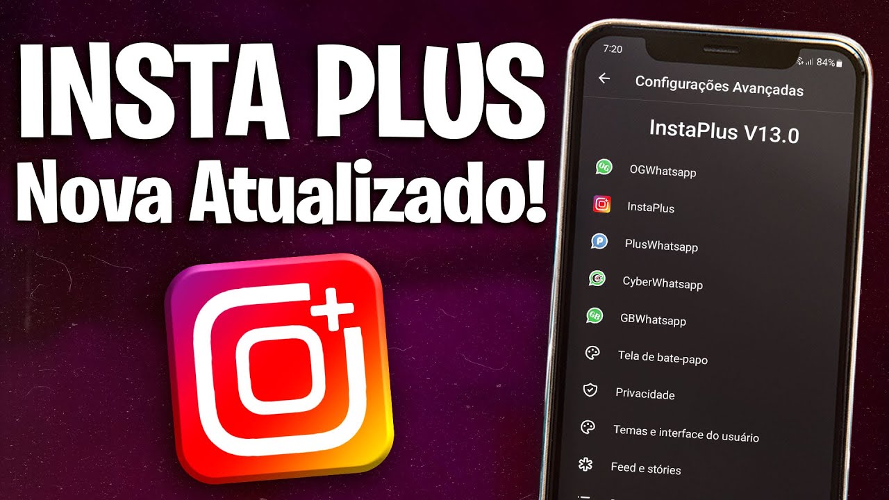 SAIU!🥳INSTA PLUS ATUALIZADO COM VÁRIAS FUNÇÕES (EM PORTUGÊS) - YouTube
