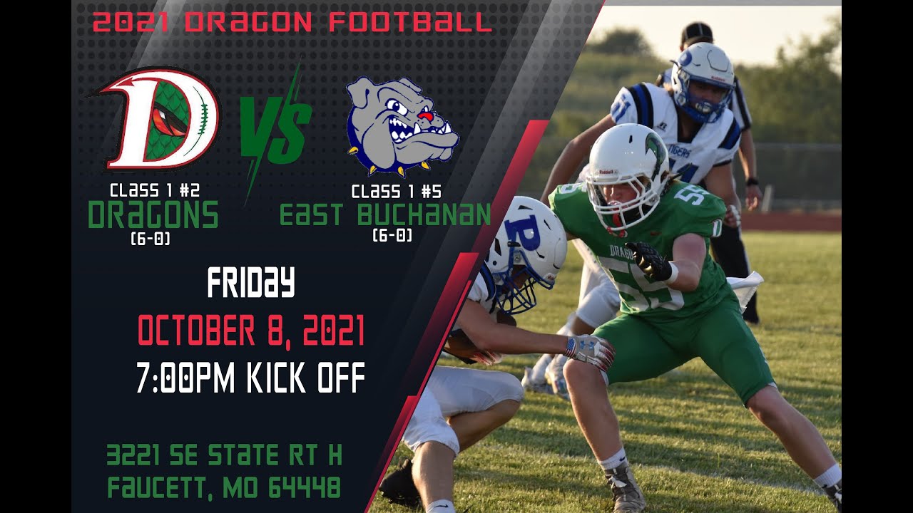 Mid-Buchanan Football vs East Buchanan - YouTube