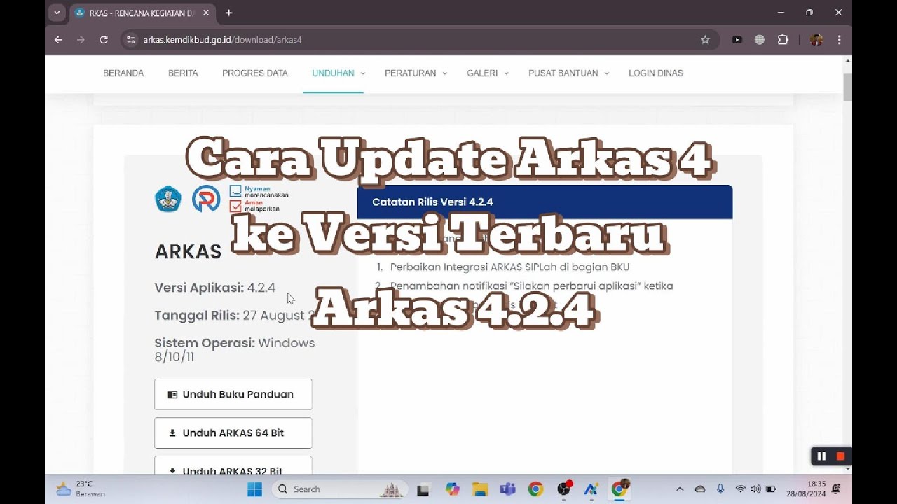 CARA UPDATE ARKAS 4 KE VERSI TERBARU ARKAS 4.2.4 - YouTube