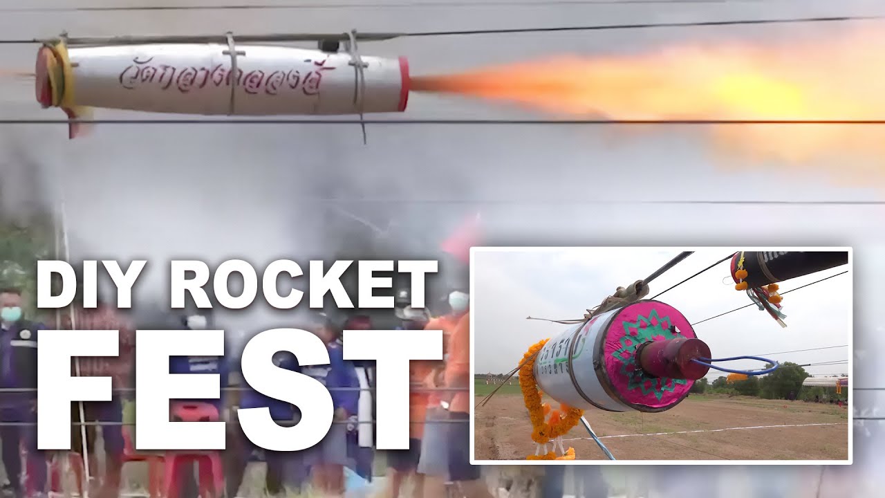 Thai Rocket Festivals Are Awesome! - YouTube