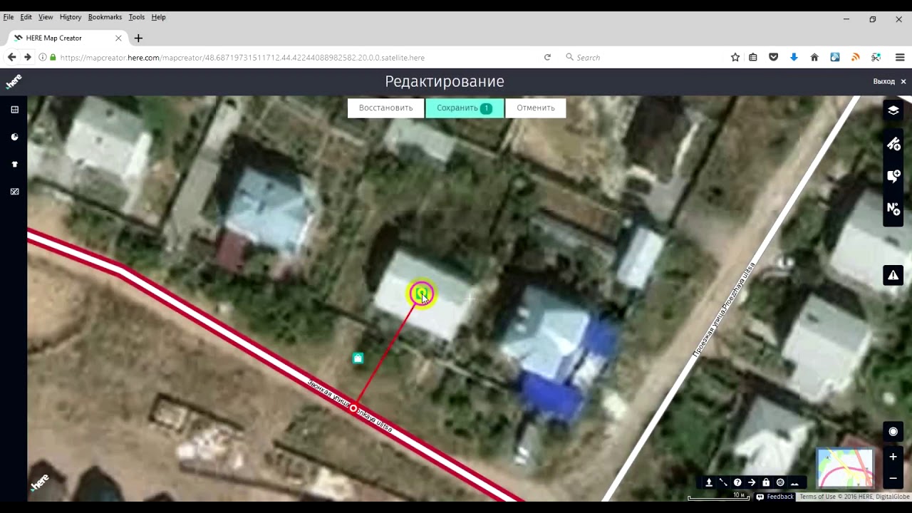 MapCreator начало работы (шаг 2й - работа с точками интереса и адресной информацией - YouTube