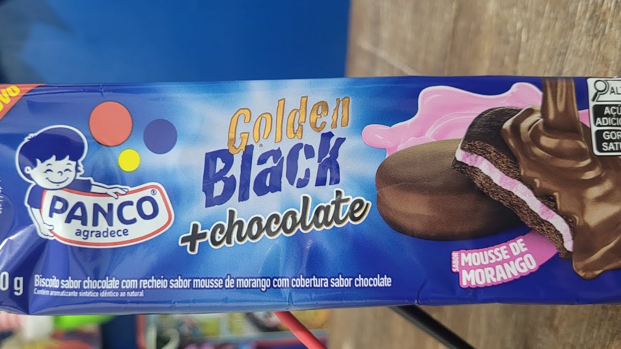 Lançamento da Panco Golden Black+chocolate - YouTube