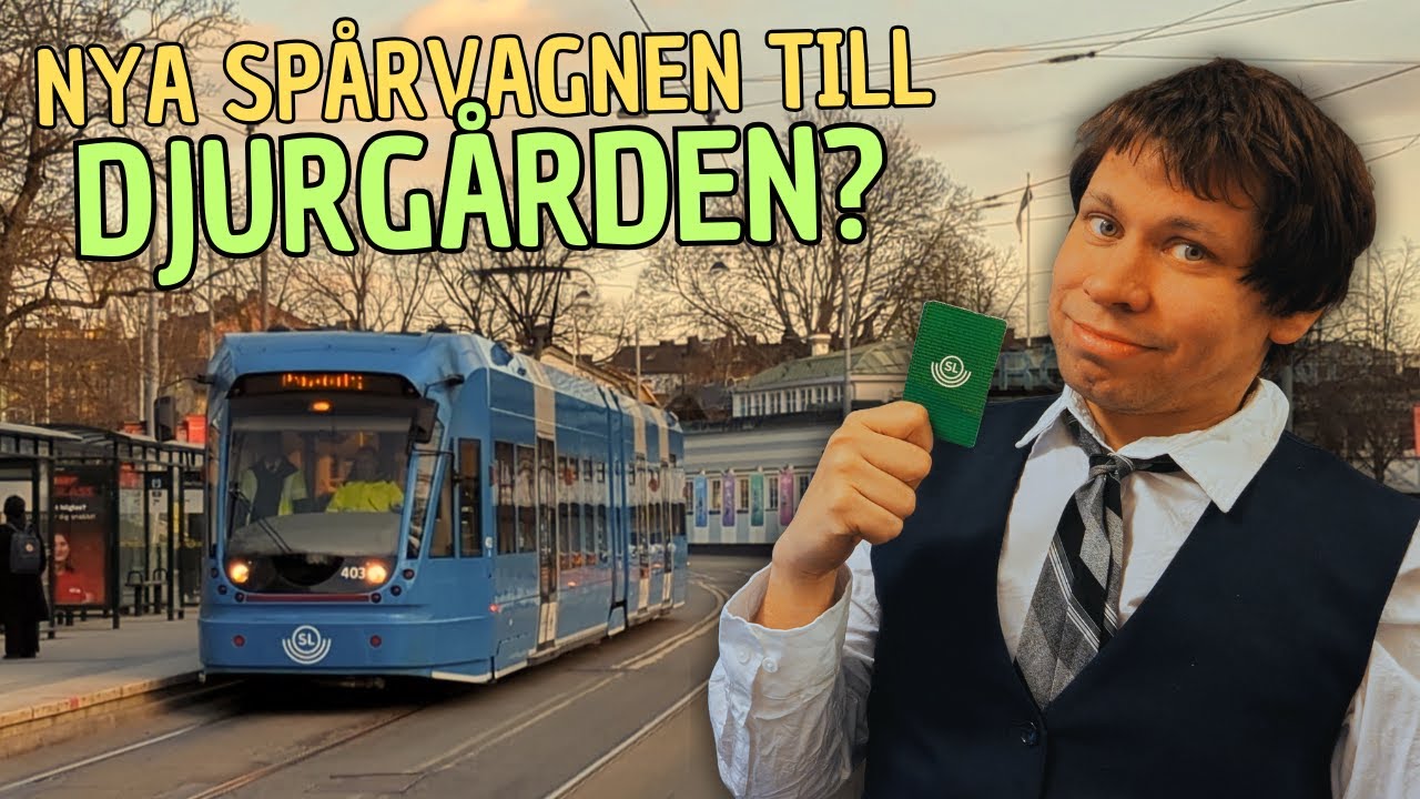 A32 på Spårväg City!? 🚊 - YouTube