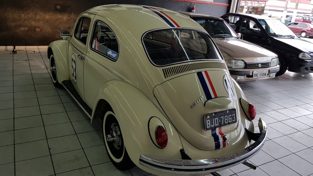Volkswagen Fusca HERBIE 1972 1300 - Filme - YouTube