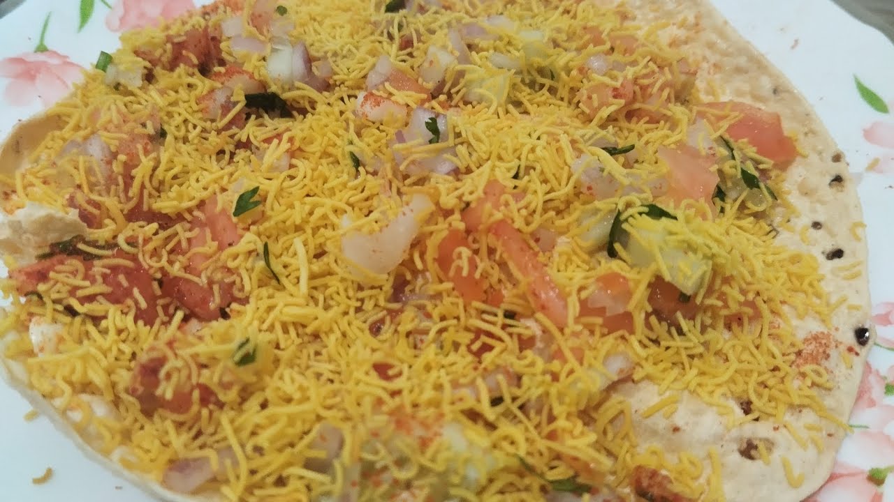 Masala papad Recipe | masala papad kaise banaye| Hotel style masala ...