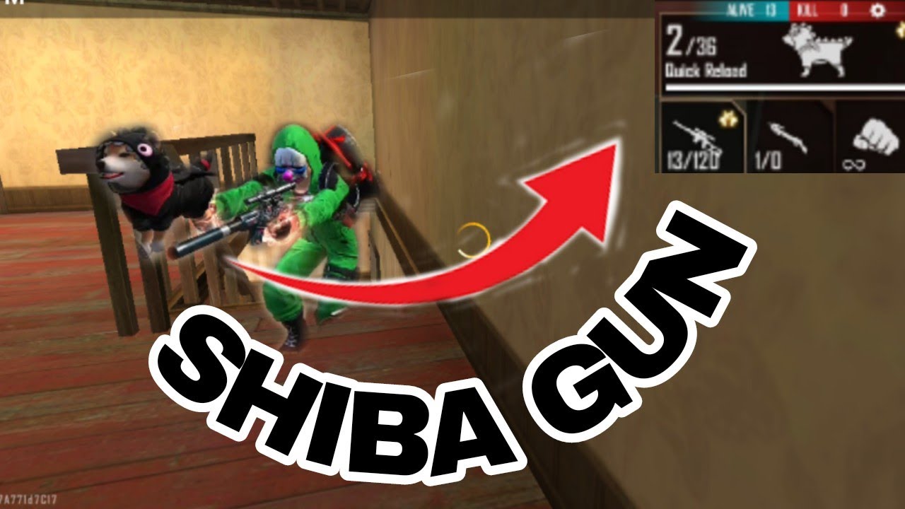 NEW. SHIBA GUN GARENA FREE FIRE 😅😅😅 - YouTube