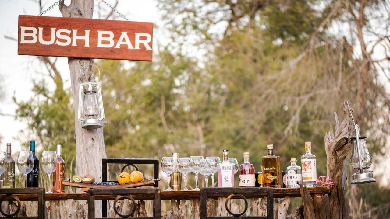 #BackAtTheBar : NEW Bush Bar in the Klaserie - YouTube