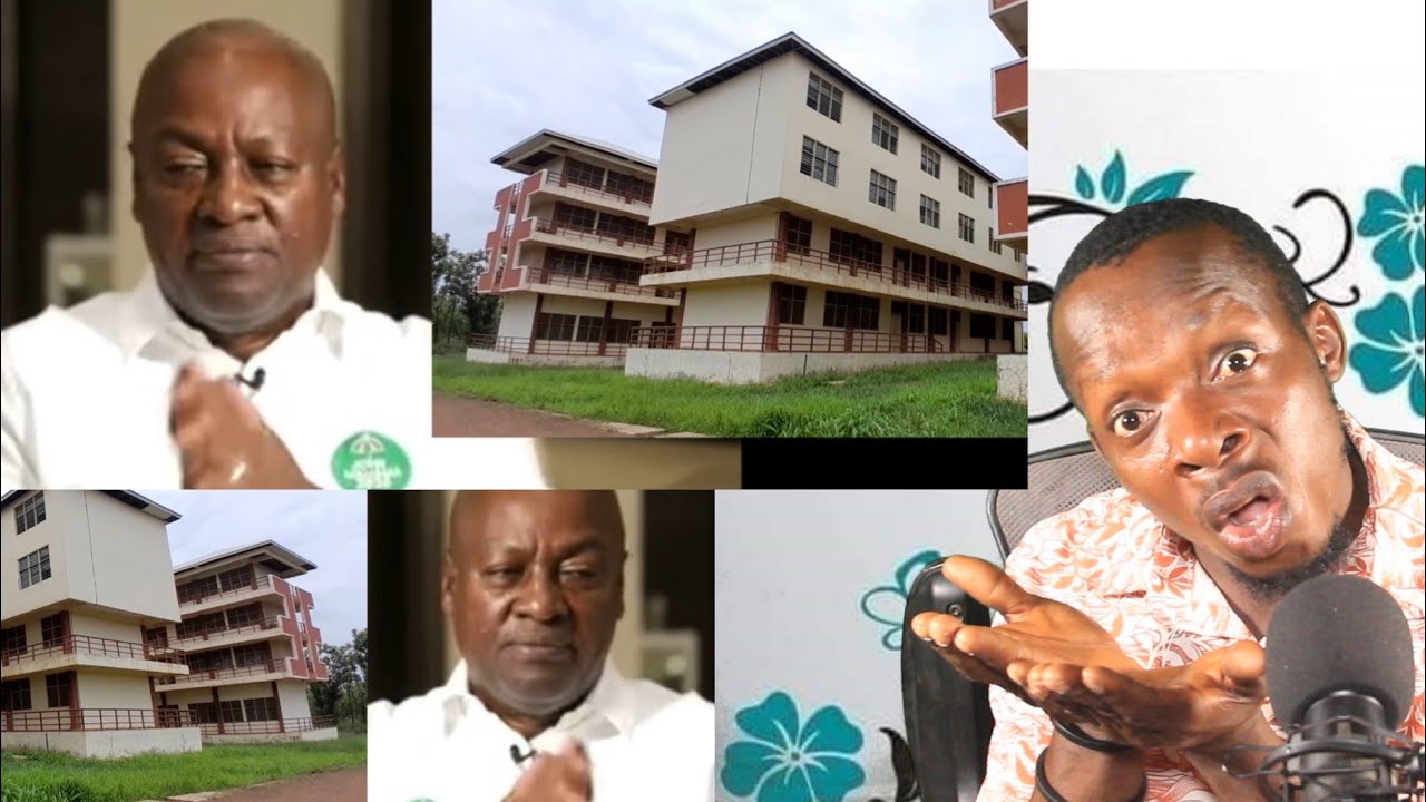 JOHN MAHAMA NAMED SOME PROJECTS HE DID IN DROBONSO TO OTUMFUO OSEI TUTU ...