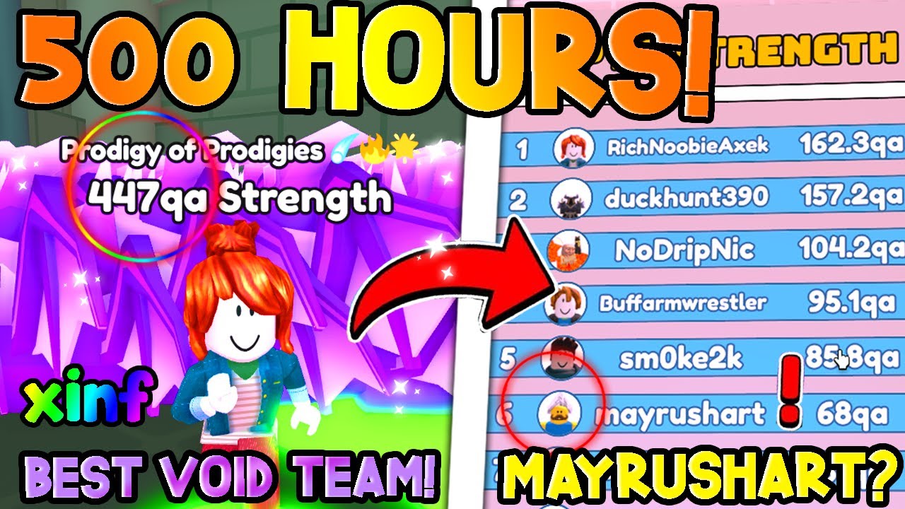NOOB Trained for 500 HOURS & GOT RANK 1 STRENGTH LEADERBOARDS in ARM ...
