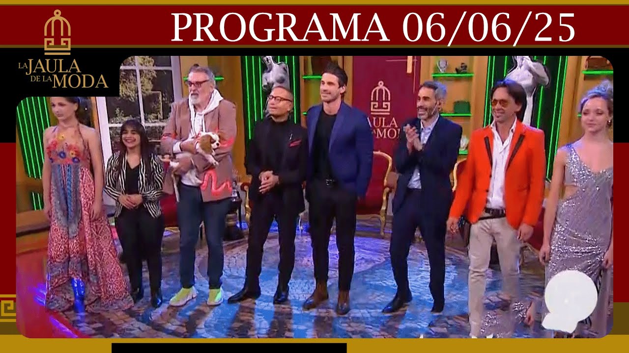 LA JAULA DE LA MODA - Programa 06/06/25 - INVITADOS: BENITO FERNÁNDEZ Y MATÍAS PAZ - YouTube