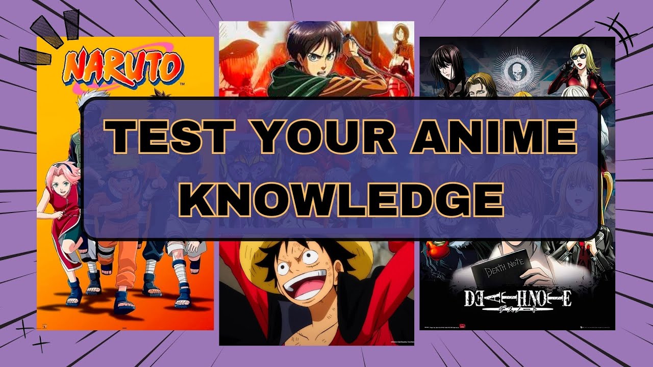20 Anime Quiz | Ultimate Anime Quiz #1 - YouTube