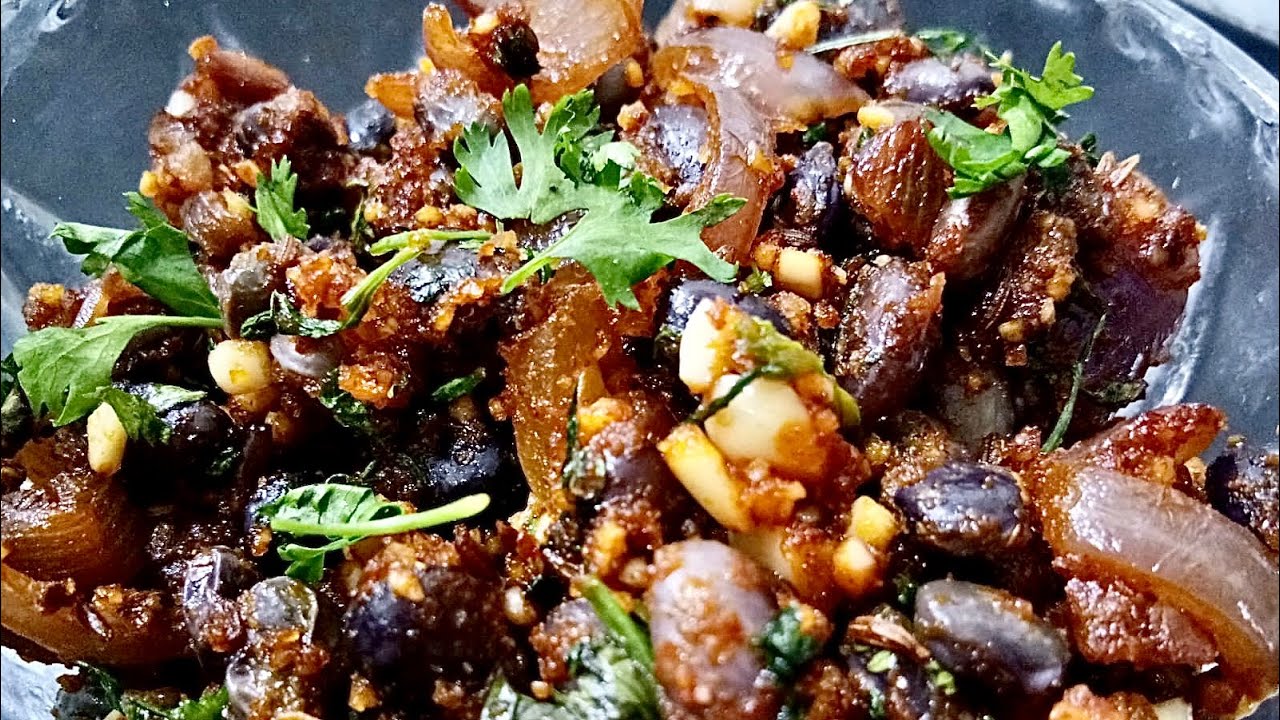 Kalya Ghevdyachi Usal| Kalya Ghevdyachi Usal Recipe| Kalya Ghevdyachi ...