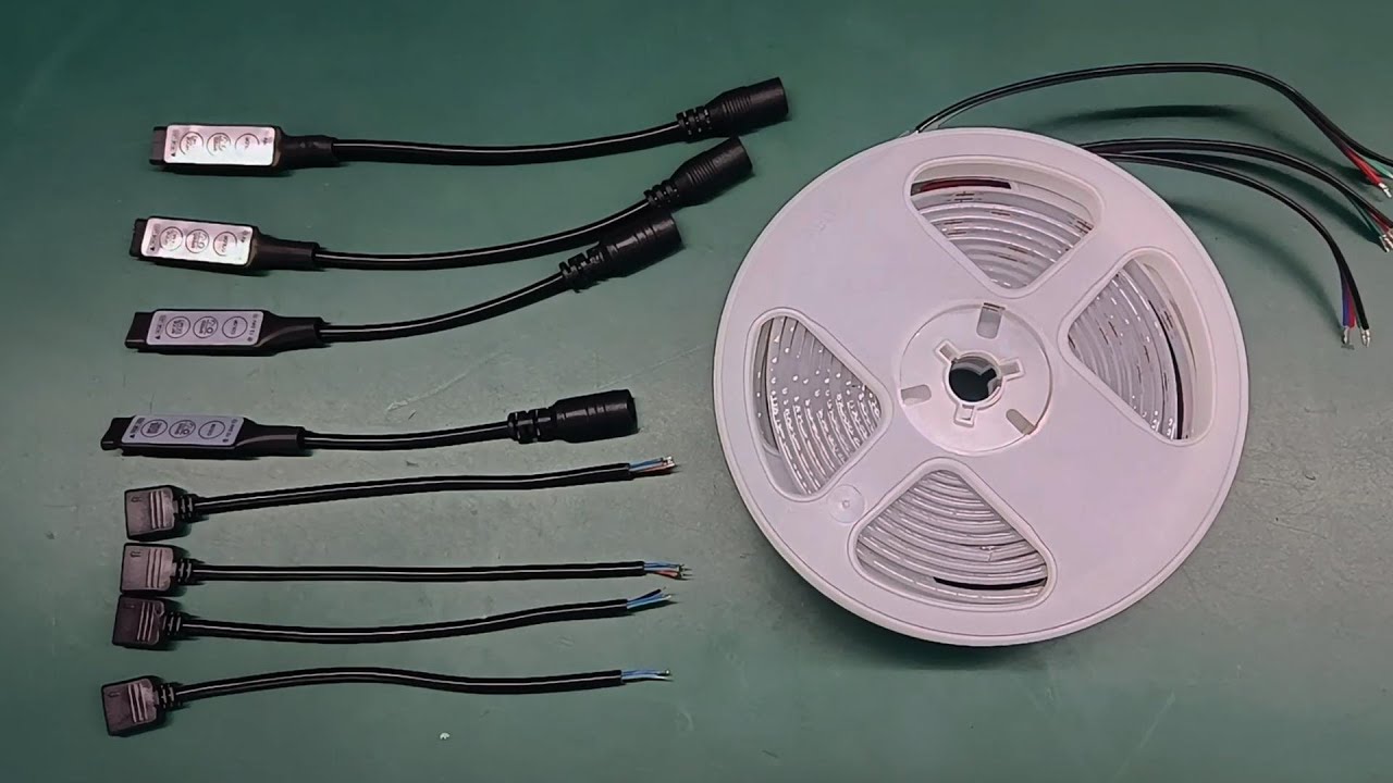 How to Assemble RGB COB LED Strip Lights? - YouTube