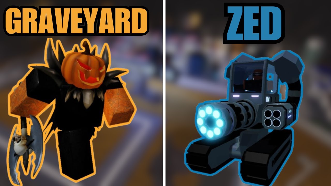 GRAVEYARD OR ZED?│TOWER BATTLES│ - YouTube