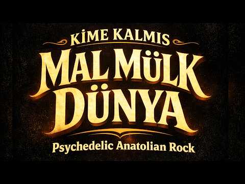 Kime Kalmış Mal Mülk Dünya - Psychedelic Anatolian Rock (Vintage Turkish Rock Vibes)