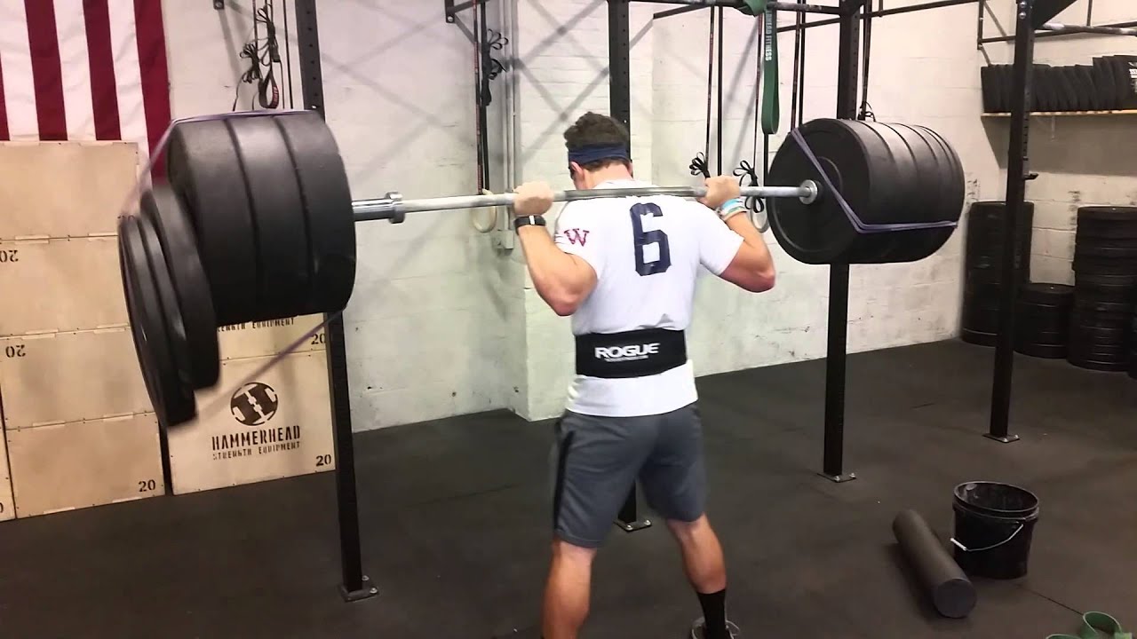 Crossfit Fail (Squat Max Gone Wrong) - YouTube