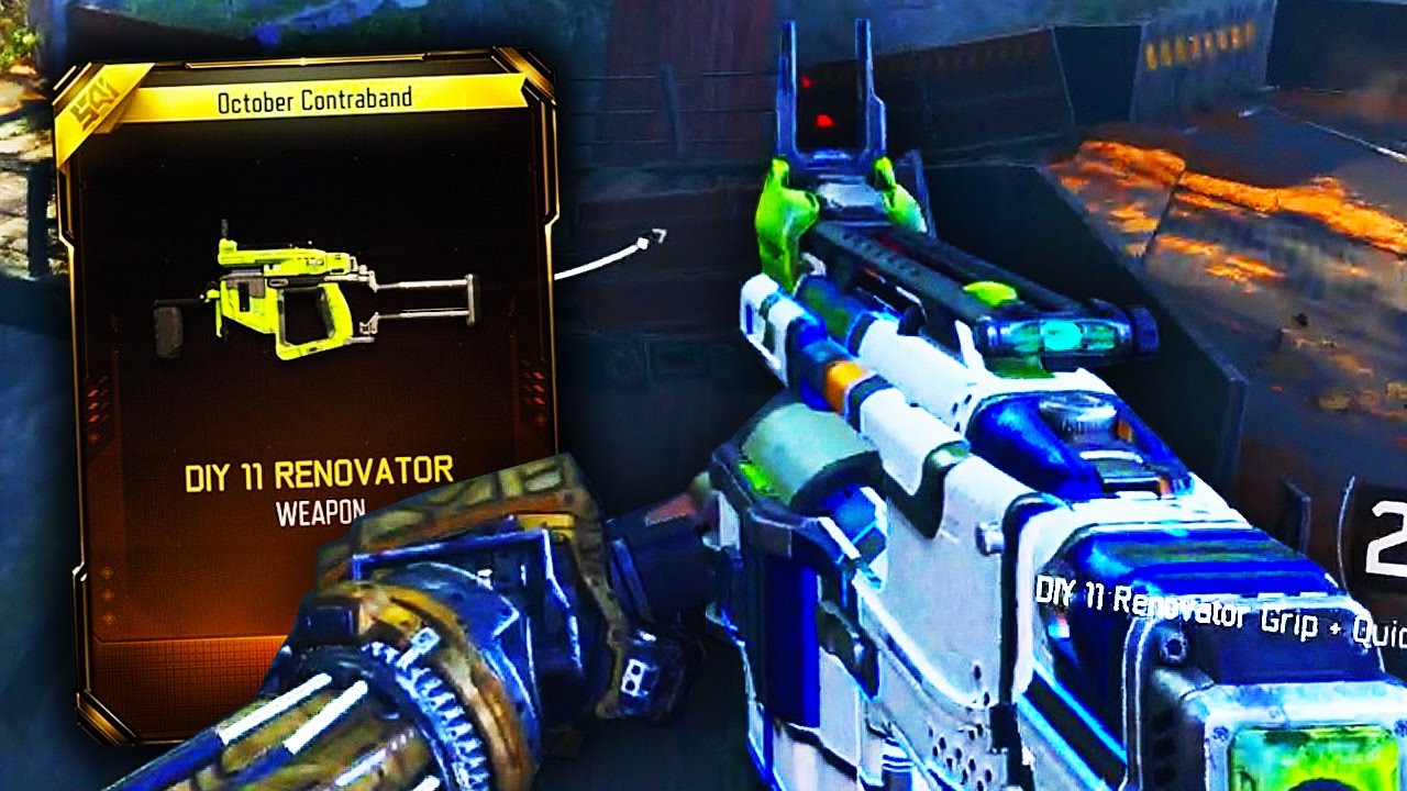 *NEW* WEAPON DROP IS OVERPOWERED! BLACK OPS 3 NEW "DIY 11 RENOVATOR ...